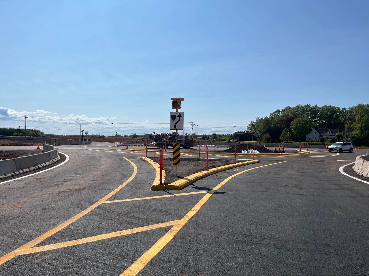 Temporary roundabout coming to key intersection near Borden-Carleton ...