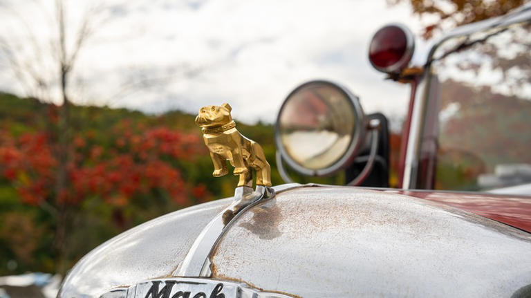 Why Some Mack Trucks Have A Gold Bulldog (But Others Have Silver)
