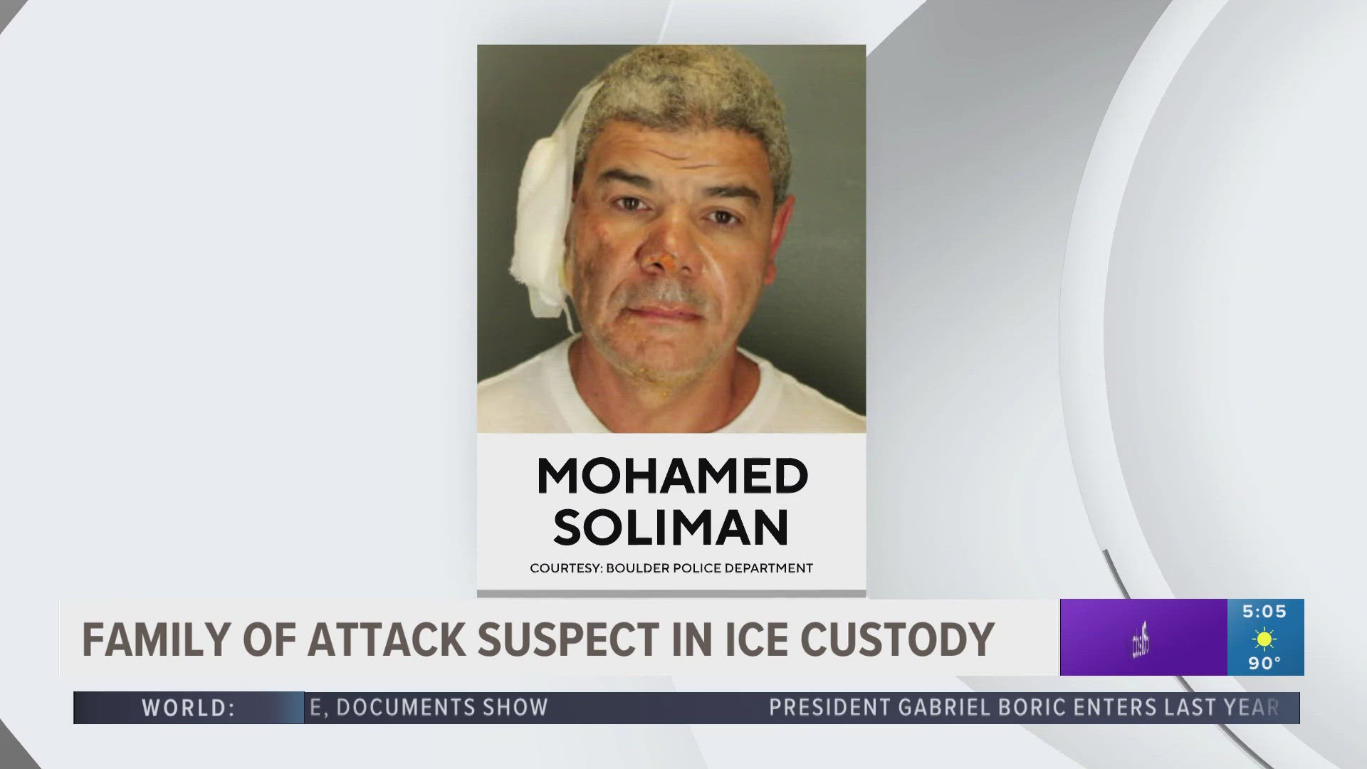Family of Colorado attack suspect now in ICE custody