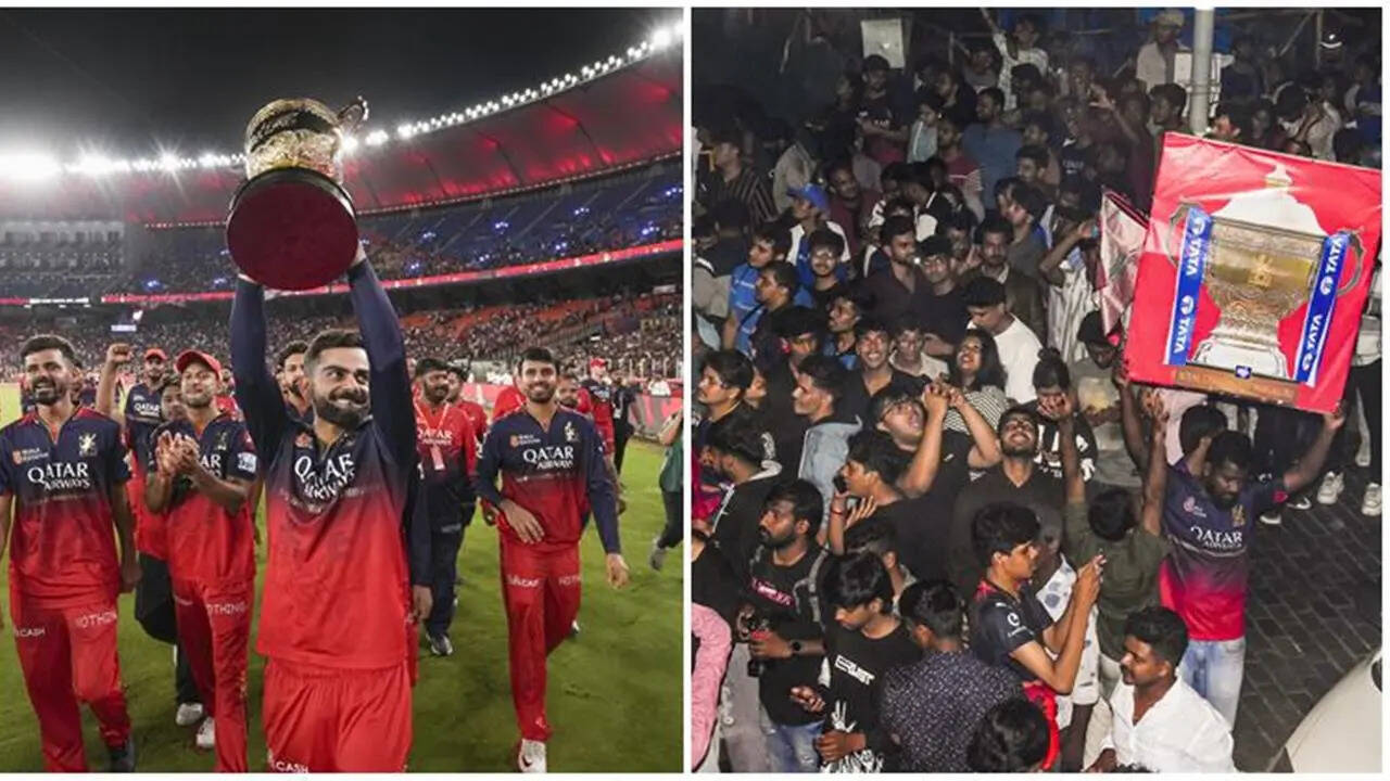 RCB Bus Parade: When Will The Royal Challengers Bengaluru Victory ...