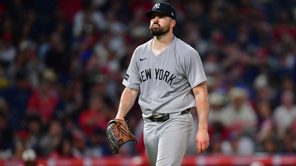Yankees pitcher Carlos Rodon provides encouraging rehab update