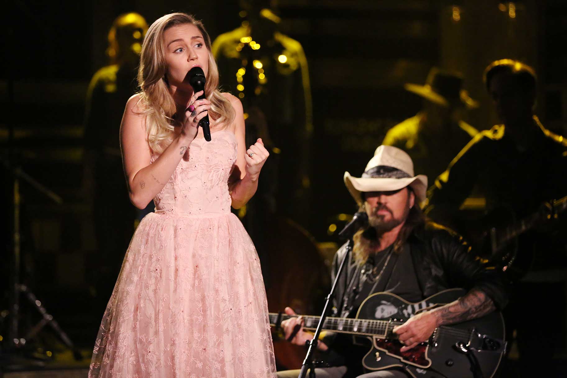 Miley Cyrus and Billy Ray Cyrus Sound So Sweet Singing Tom Petty’s ...