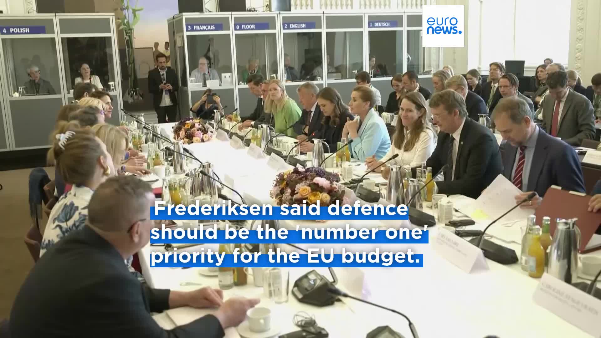 Denmark quits the Frugal Four to focus on rearming Europe, says PM Frederiksen