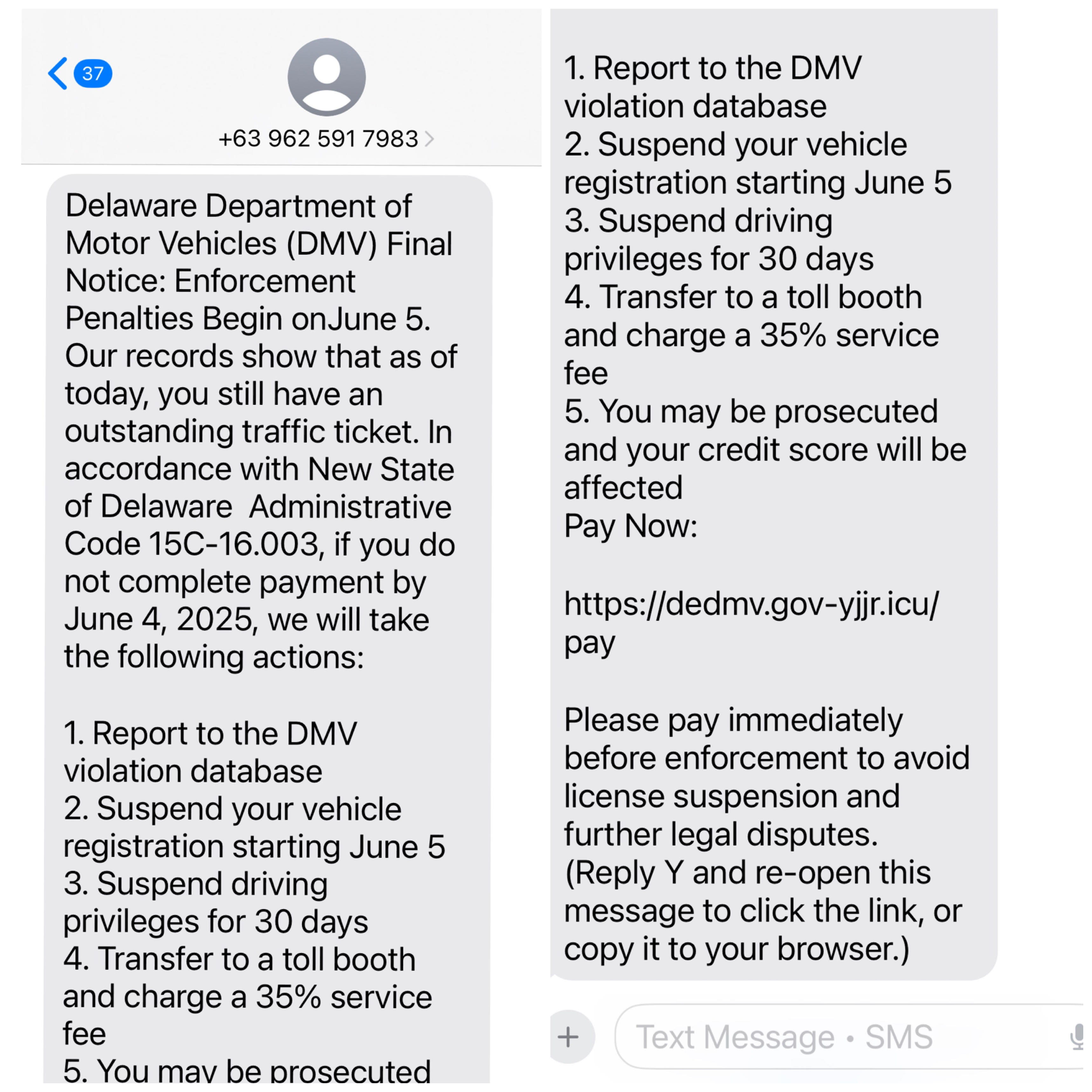 Does the DMV text you? Police warn new text message scam targeting ...