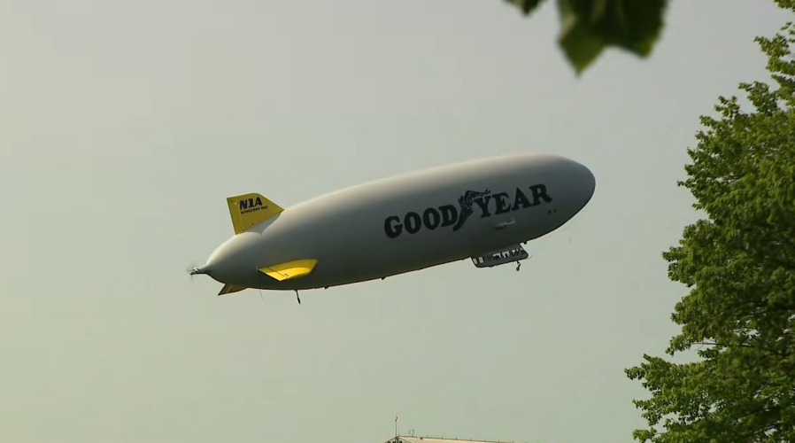 Akron’s first Blimp Day kicks off next month. Where to catch the view