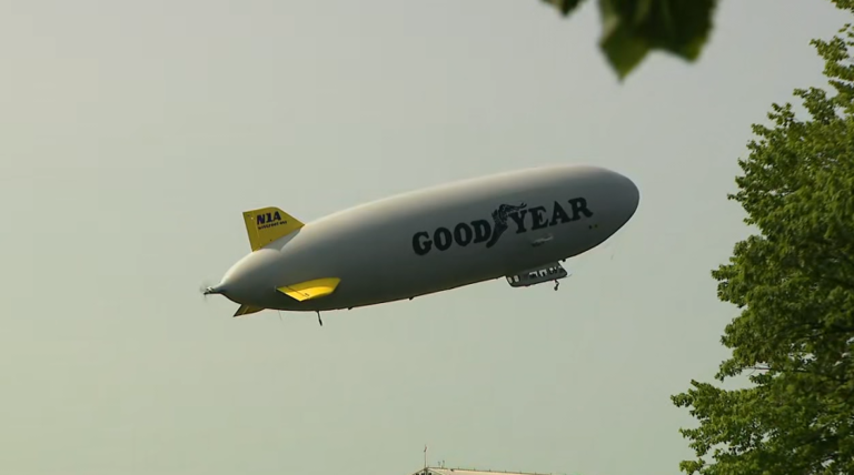 Akron’s first Blimp Day kicks off next month. Where to catch the view