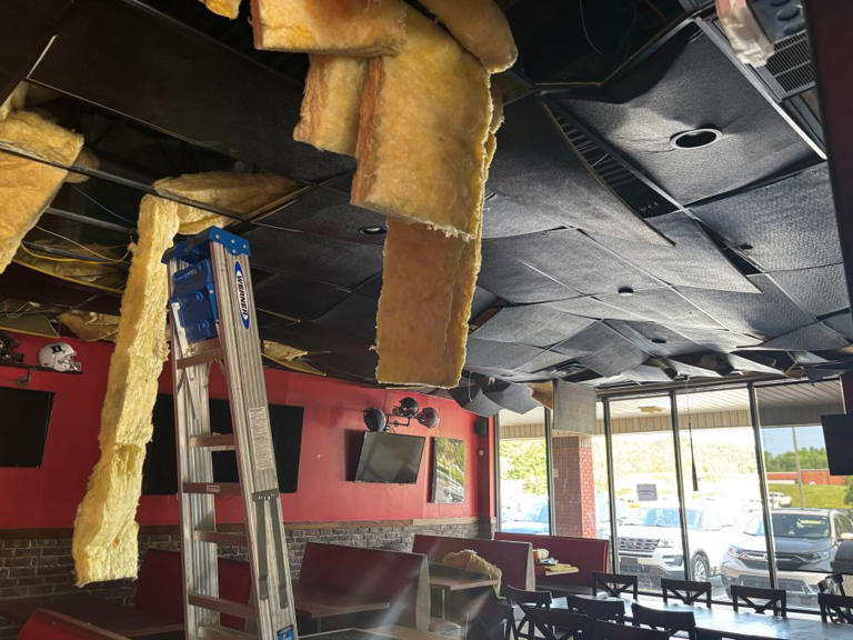 Photos: Explosion damages restaurants in Asheboro
