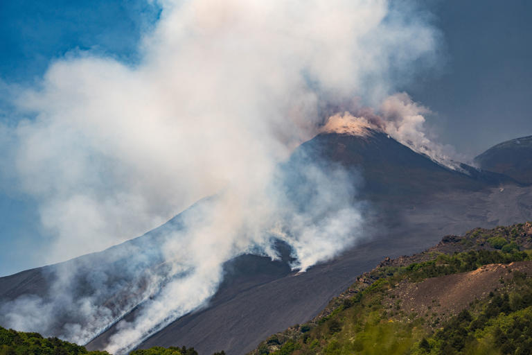 A Spectacular Eruption of Mount Etna
