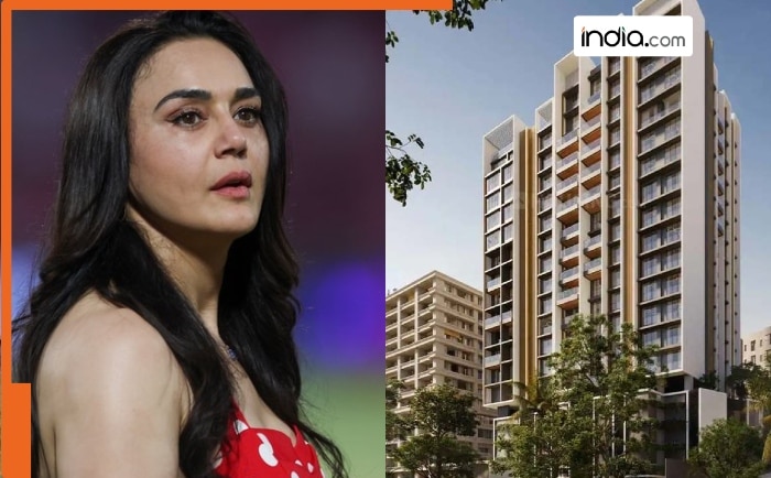 Inside pics of PBKS owner Preity Zinta's luxurious Mumbai home worth Rs...