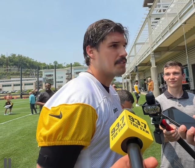 Mason Rudolph reacts to backlash following appearance with Trump