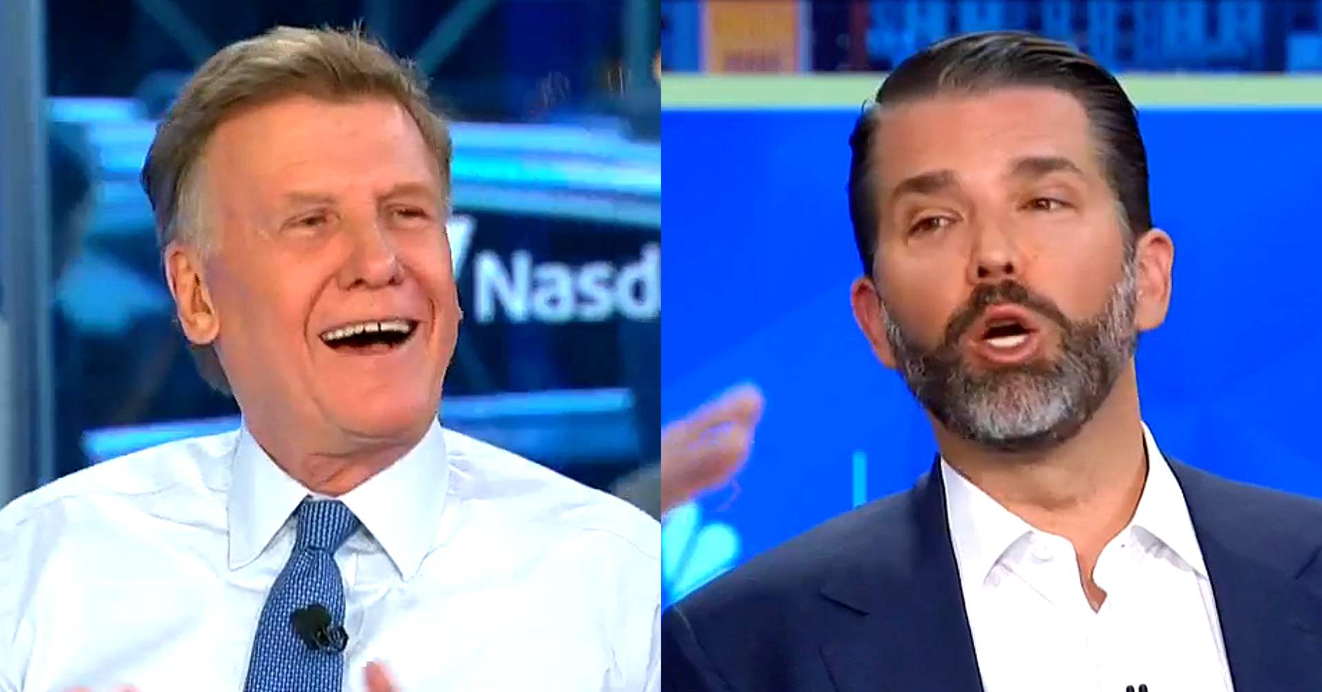 CNBC’s Joe Kernen Mocks Trump’s Stolen Election Lie Right To Don Jr.’s Face
