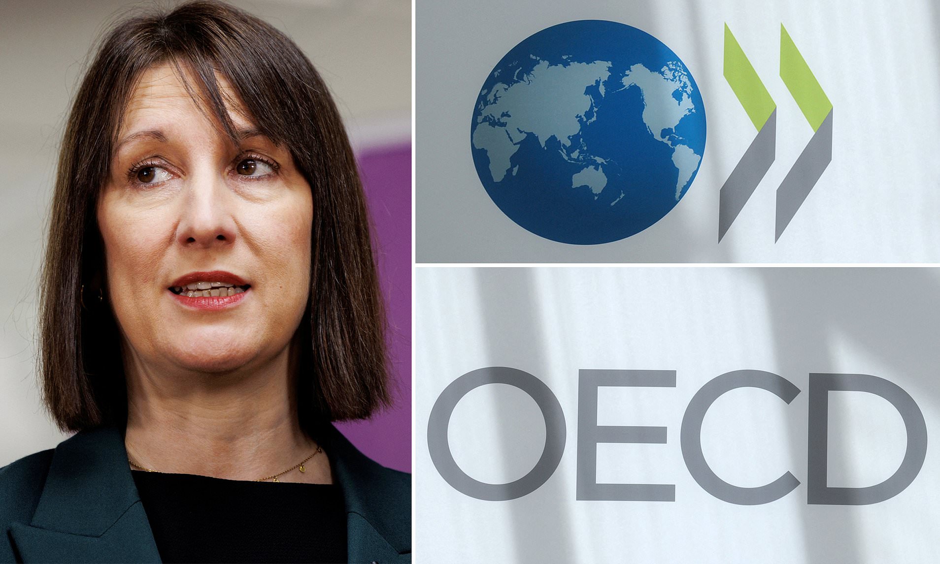 Reeves told to act with 'prudence' on public finances as OECD downgrades its UK growth outlook