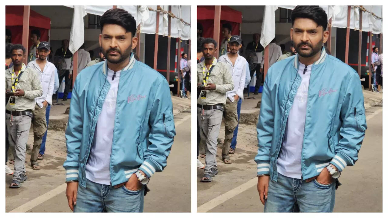 Kapil Sharma looks lean and sharper as he kick-starts shooting for The ...