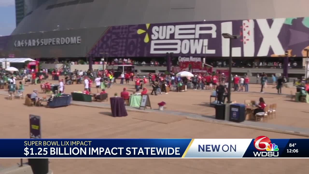 Super Bowl LIX had $1.25 billion impact statewide