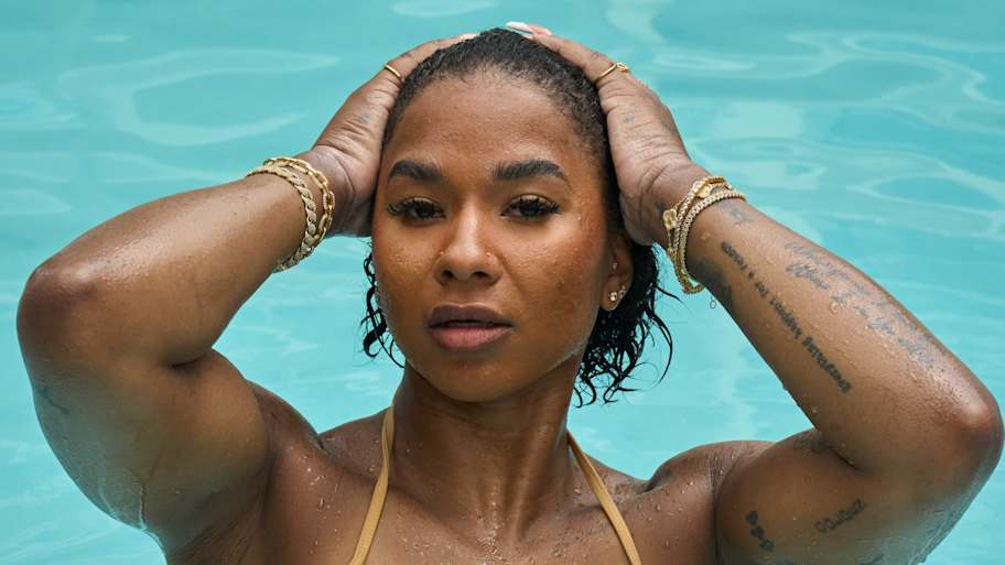 SI Swimsuit Models Cool Down at Apres Pool Party Ahead of Swim Week ...