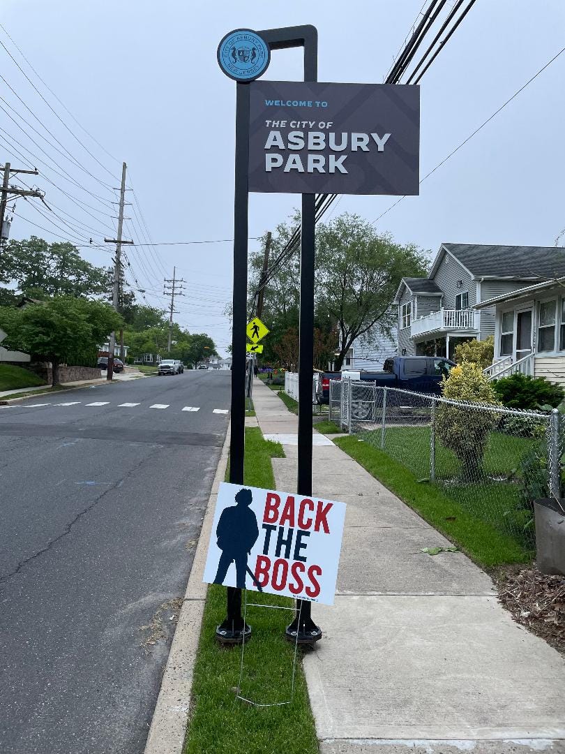 'Back the Boss' signs in Asbury Park show support for Springsteen in ...