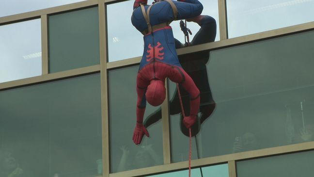 GALLERY: Superheroes descend Dell Children's hospital to reclaim teddy ...