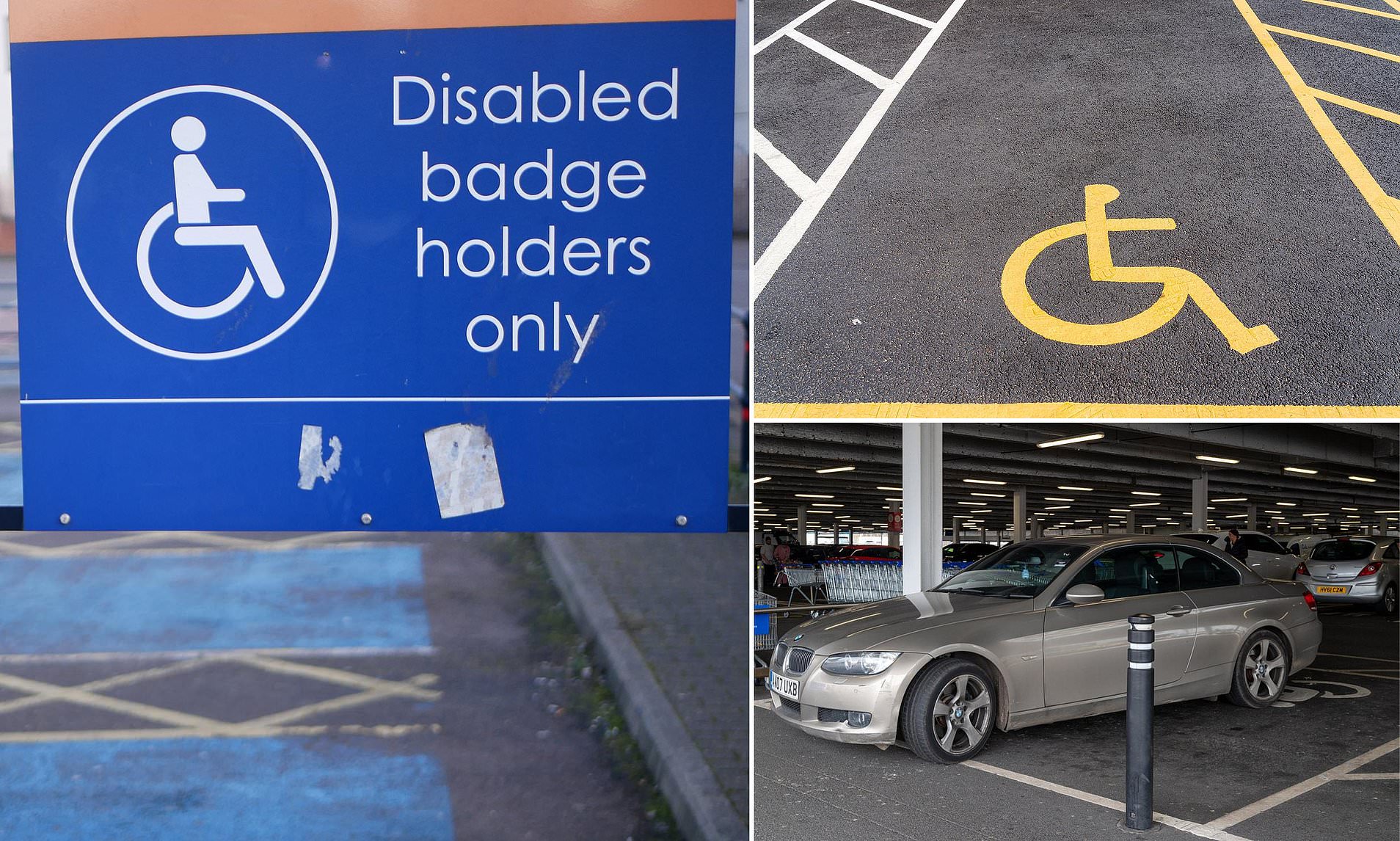 For every disabled parking bay there are 52 Blue Badge holders as ...