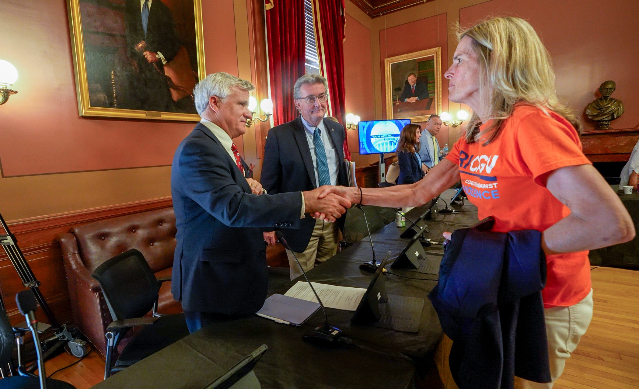 German U-boat; RI assault weapons ban; truck tolls: Top stories this week