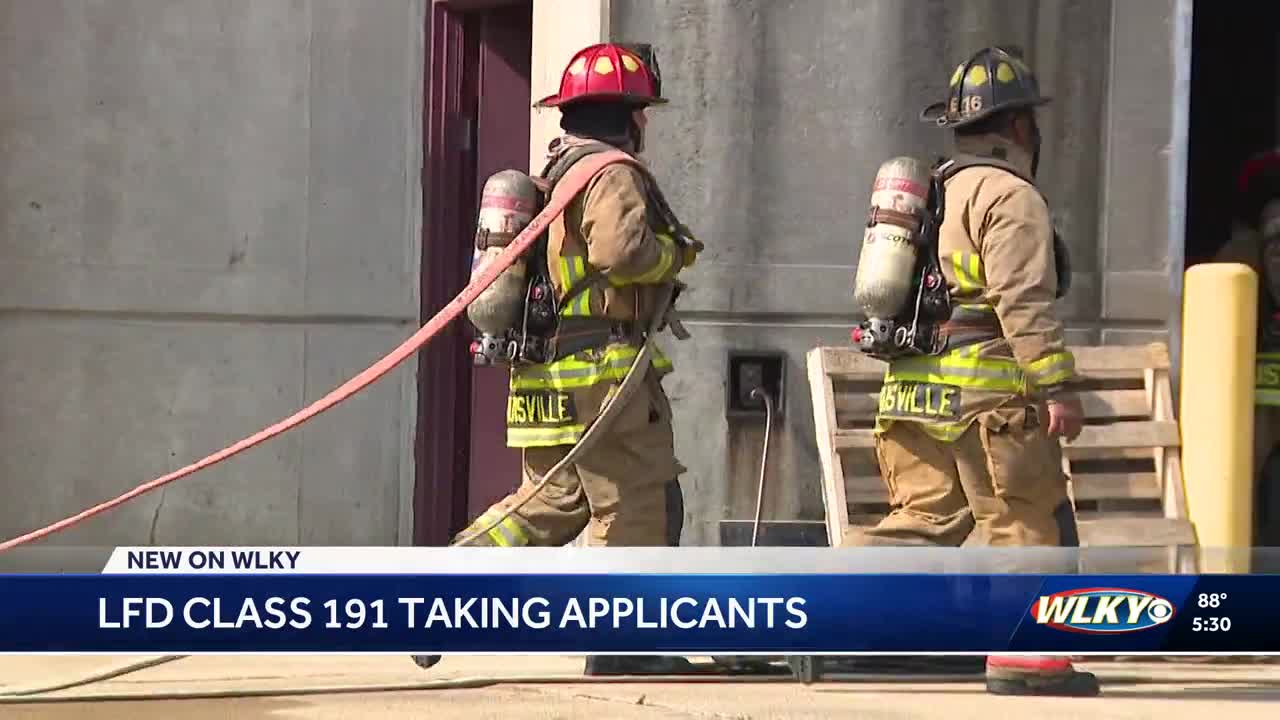 Louisville Fire Department taking applications for new class