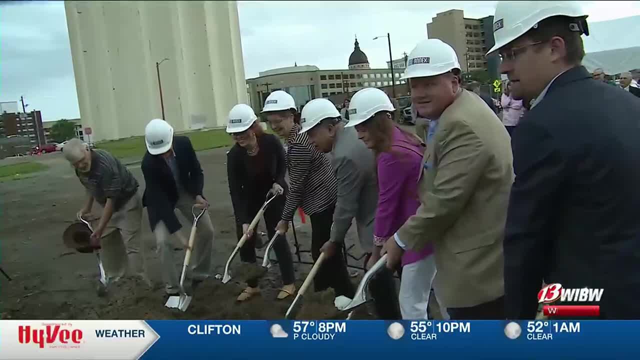 Work is underway for new affordable housing in downtown Topeka
