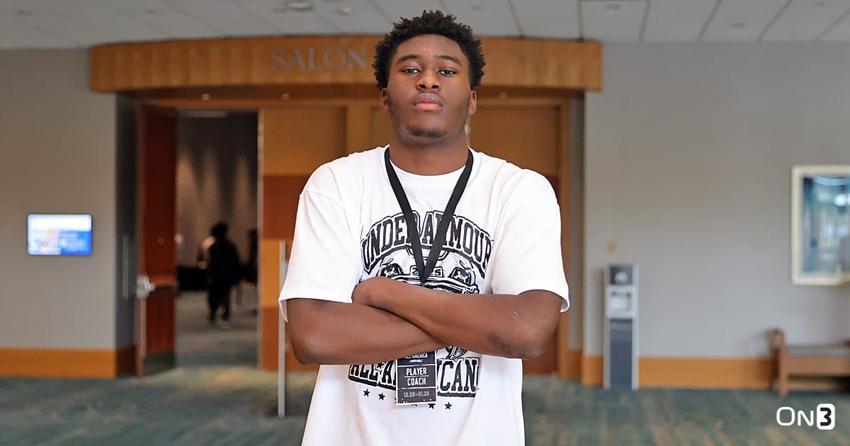 Five-star edge rusher Zion Elee shows his dazzling speed