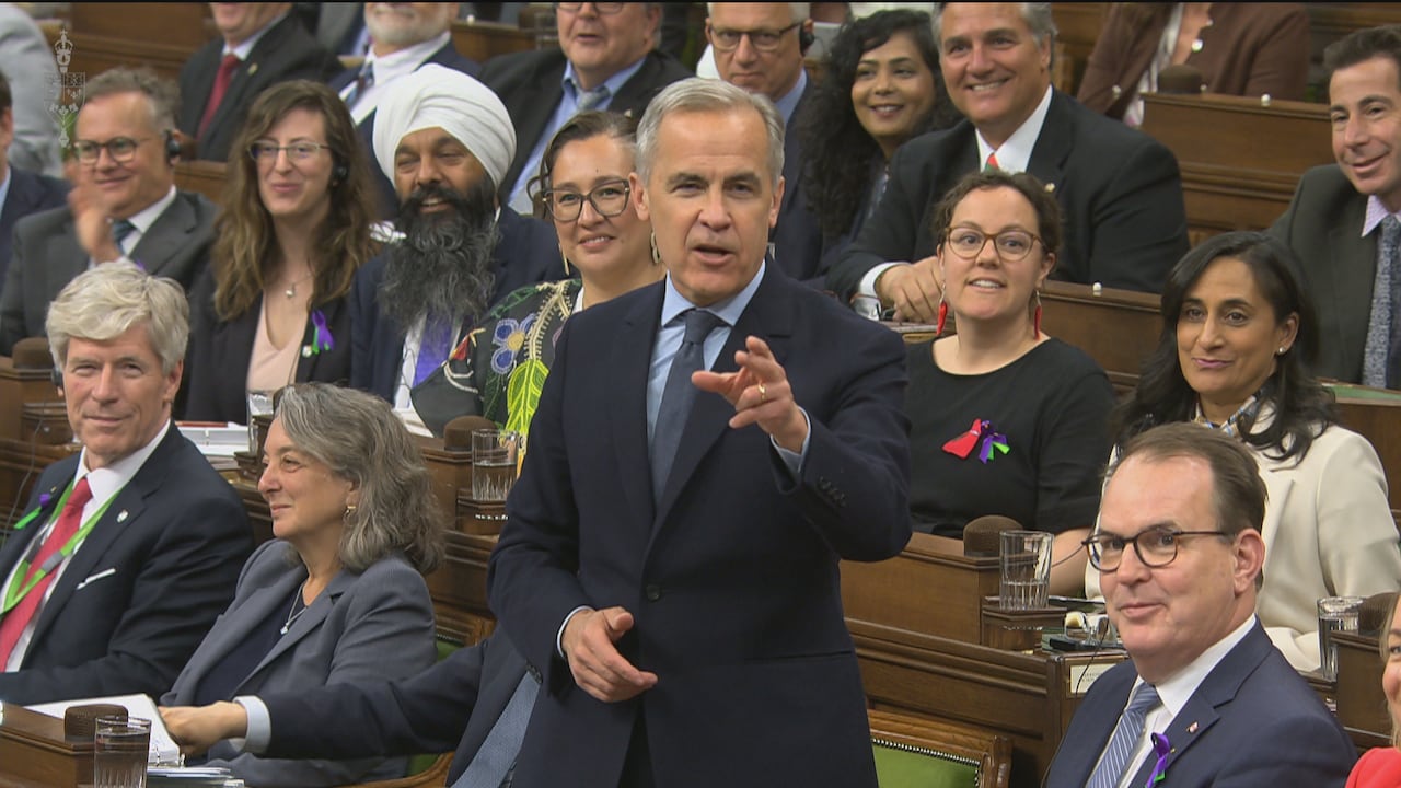 Carney responds to Conservative calls for a spring budget in question ...