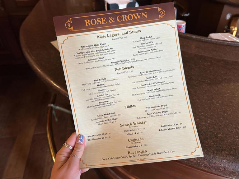 Draft Beer and Cider Returns to Rose & Crown Pub in EPCOT for First ...