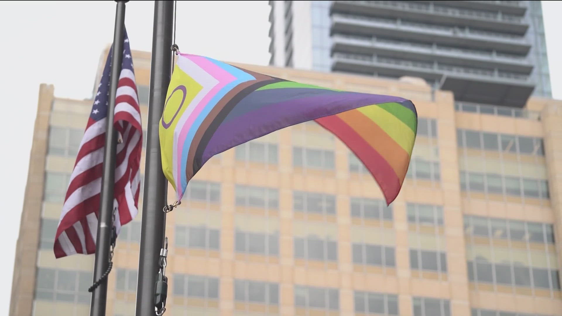 Travis County raises Pride flag