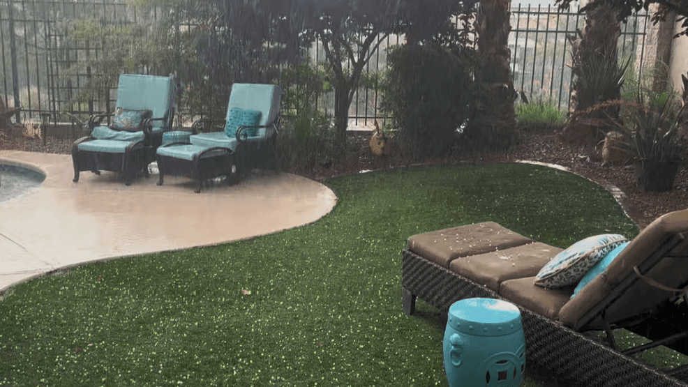 #WeatherAuthority: Heavy rain, hail hit Southern Nevada