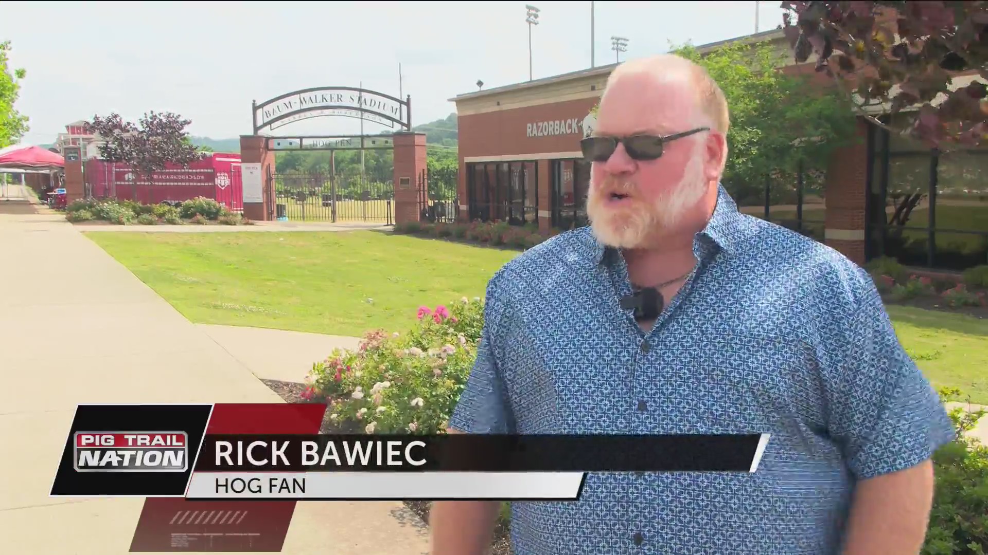 Hog Fans Camp Out for Super Regional More Than 72 Hours before Game Time