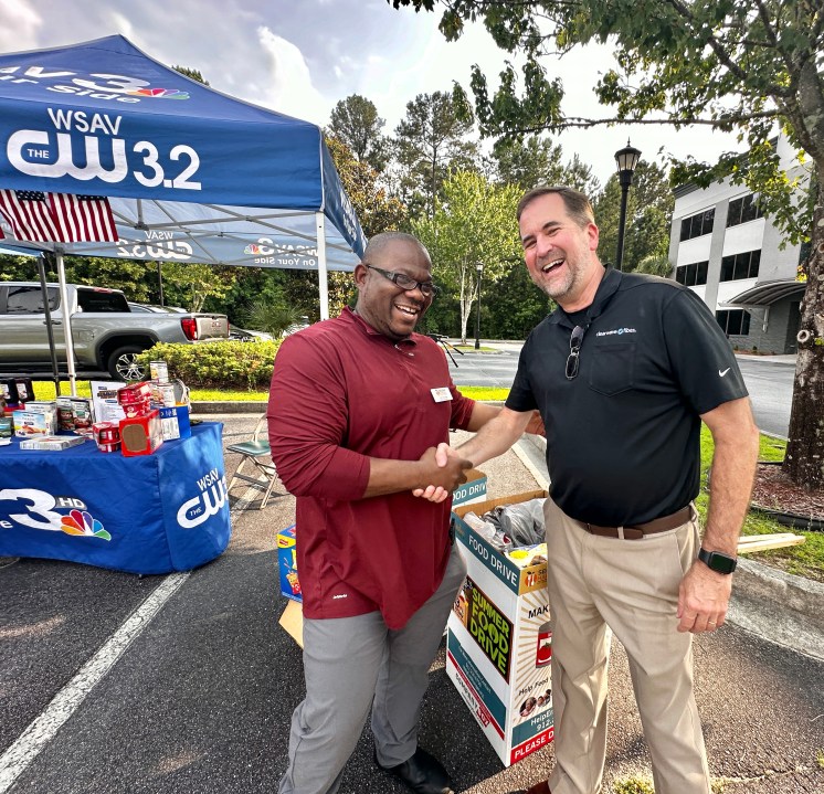 Gallery: Clearwave Fiber and WSAV hold Food Drive for Second Harvest of ...