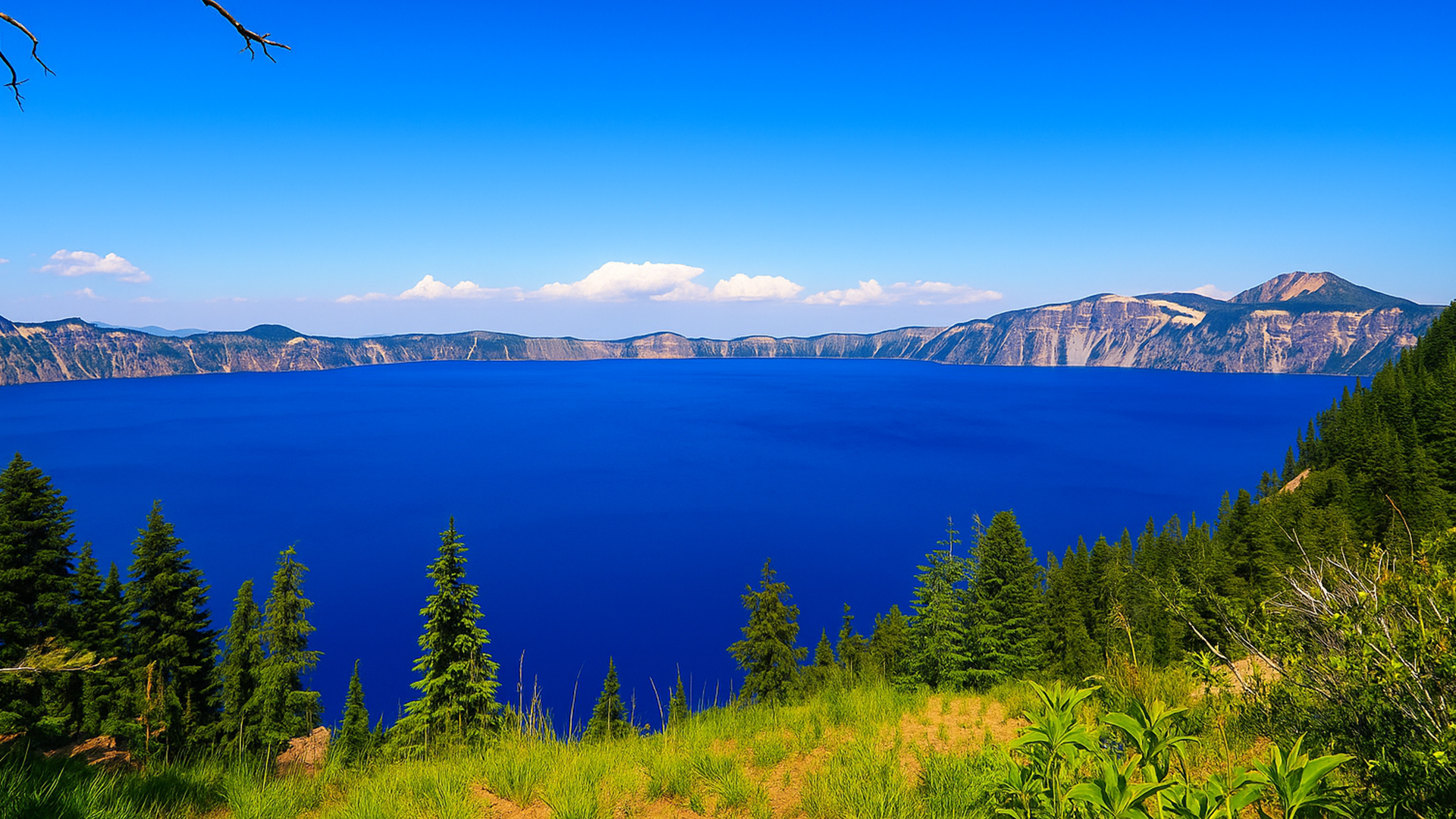 Crater Lake National Park (4K) – Oregon’s Iconic Deep Blue Lake