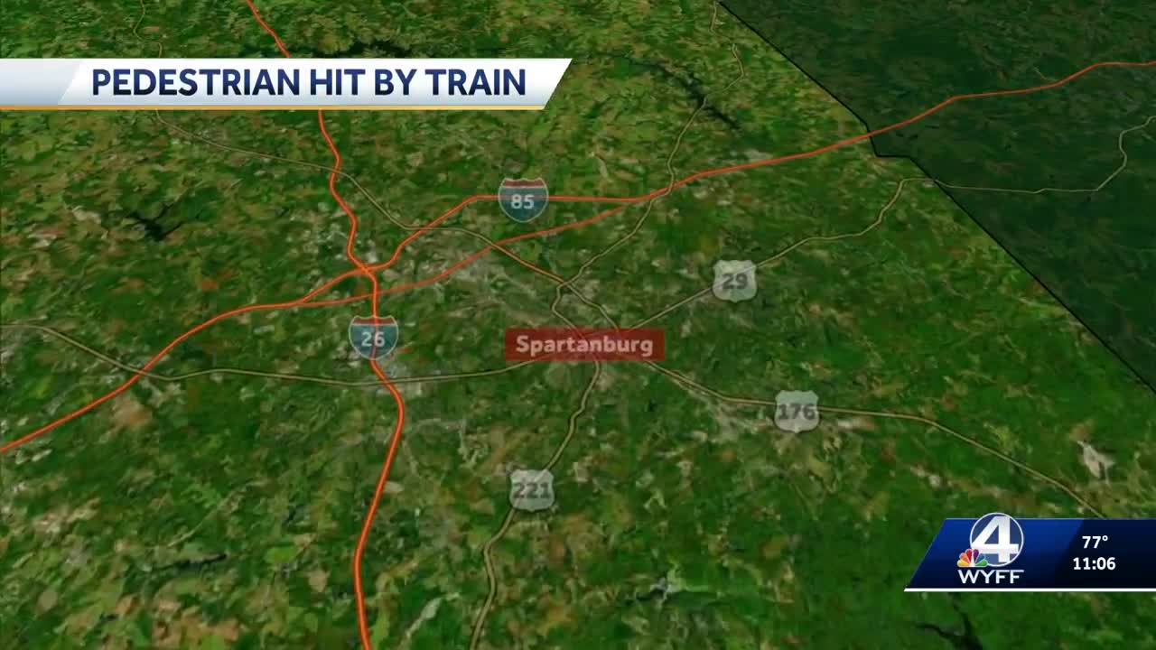 Investigation underway after pedestrian hit by train, coroner says