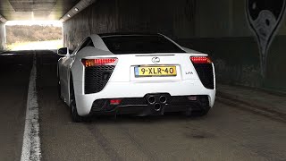 Lexus LFA Tokyo Edition – Fast Acceleration Sounds & High-Pitched V10 Revs!