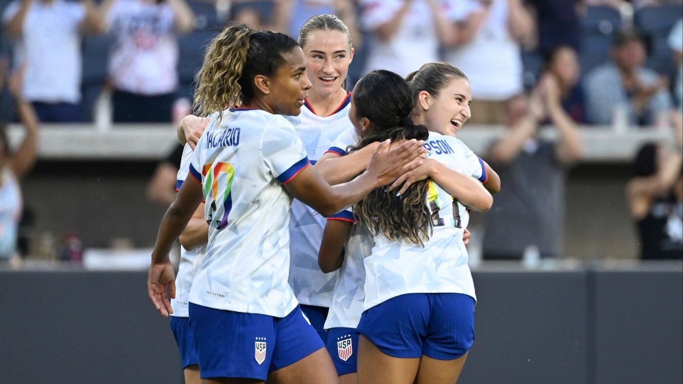 USWNT vs. Jamaica score: Ally Sentnor, Lynn Biyendolo score braces in ...