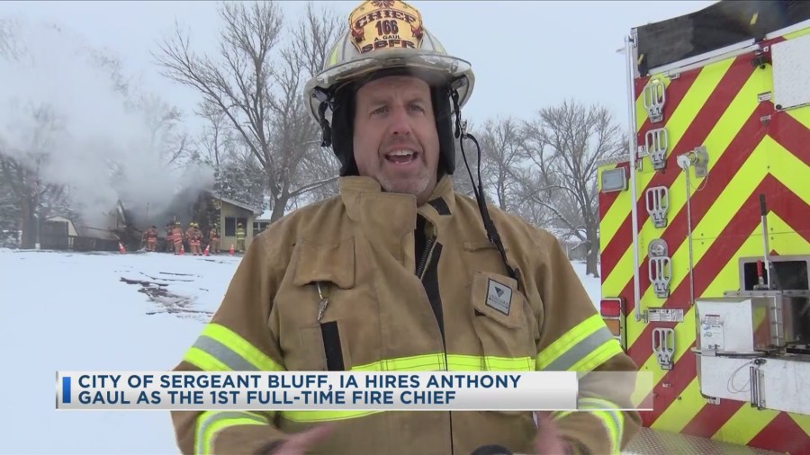 Sergeant Bluff hires first full-time fire chief
