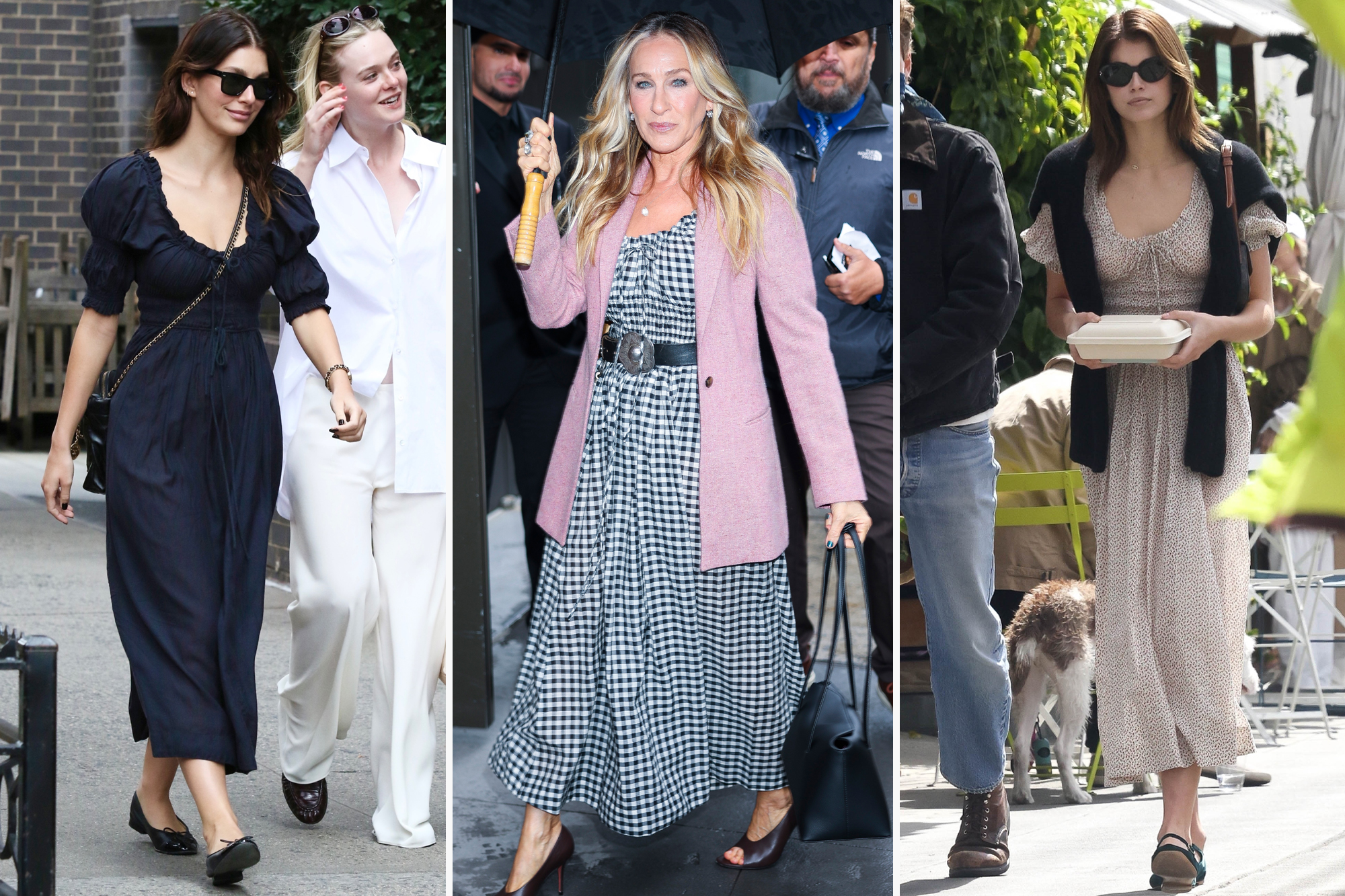 Sarah Jessica Parker, Kaia Gerber and Camila Morrone have this breezy ...