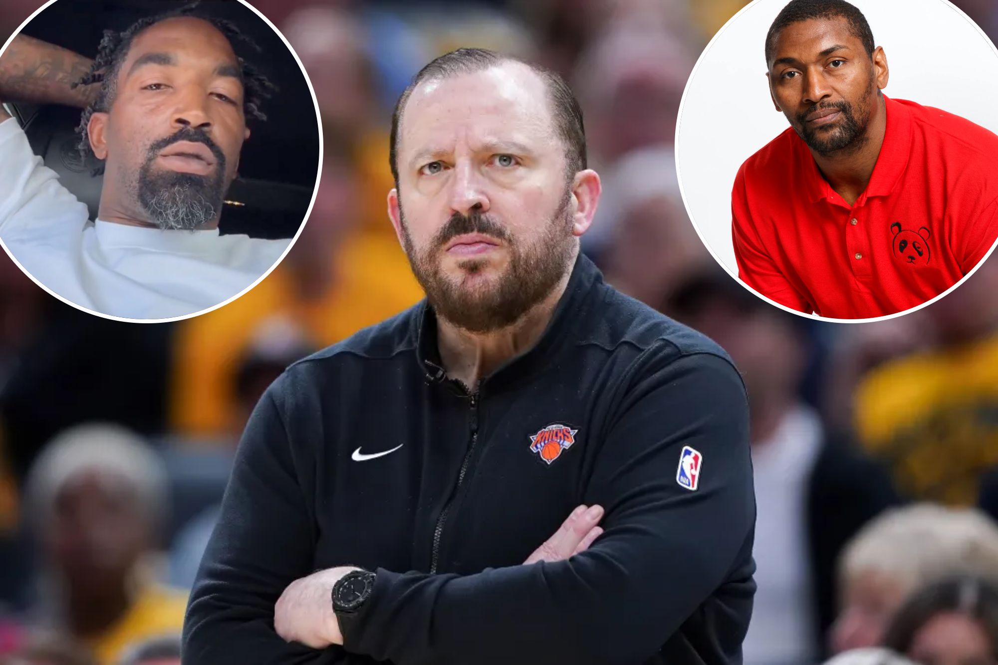 Metta World Peace has solution to Knicks’ coaching problem as J.R. Smith bemoans Tom Thibodeau’s ...