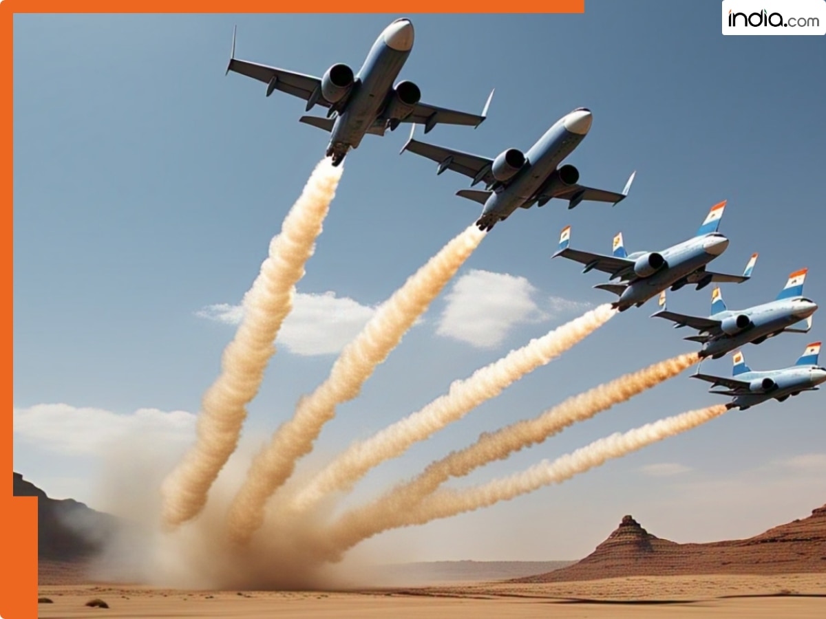 6 fighter jets, one C-130, several cruise missiles-drones... Operation ...