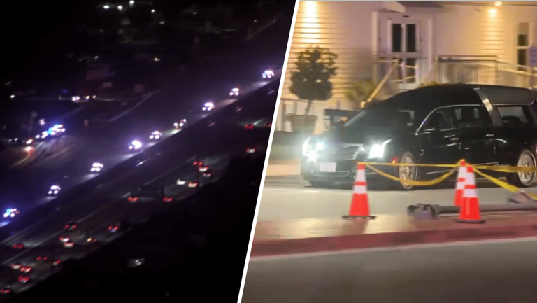 Somber procession honors fallen Baldwin Park police officer