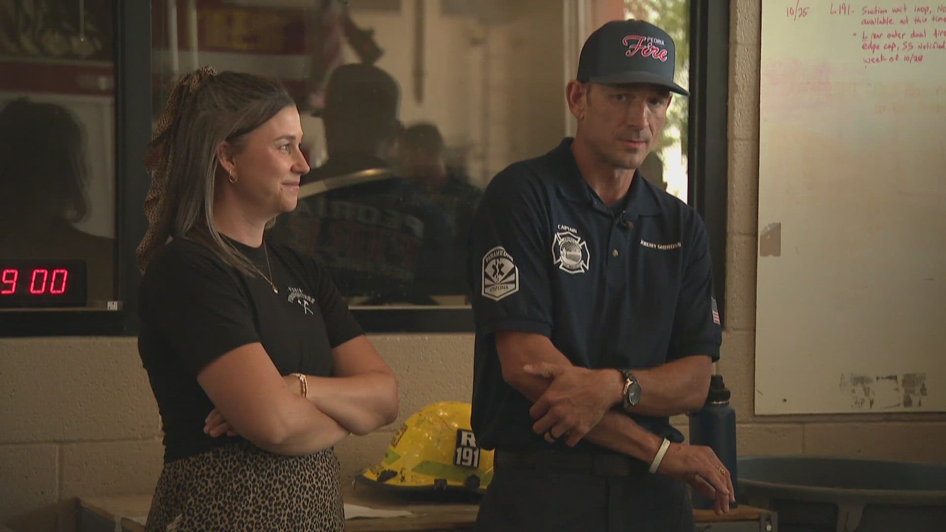 Backstory: Arizona firefighter battling brain cancer with ...