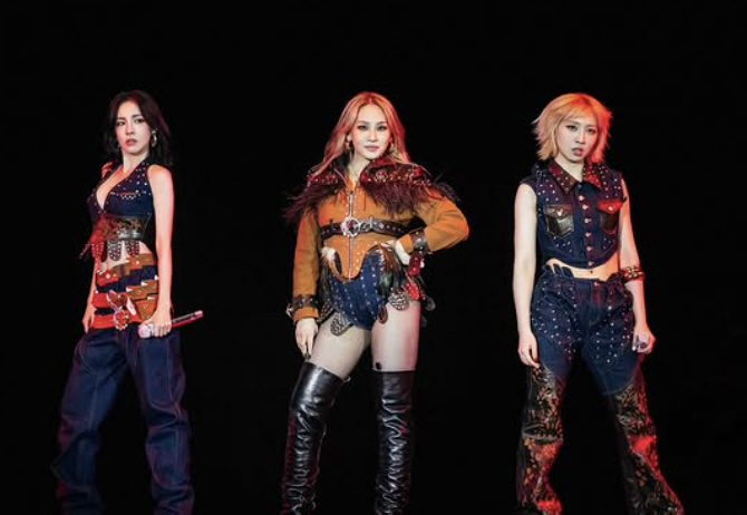 박봄 빠진 2NE1, 3인조 되나…CL·산다라박·공민지 공연 인증[SC이슈]
