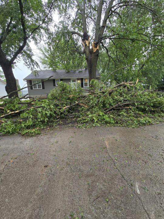 Damage reported across the Kansas City metro after Tuesday’s storms