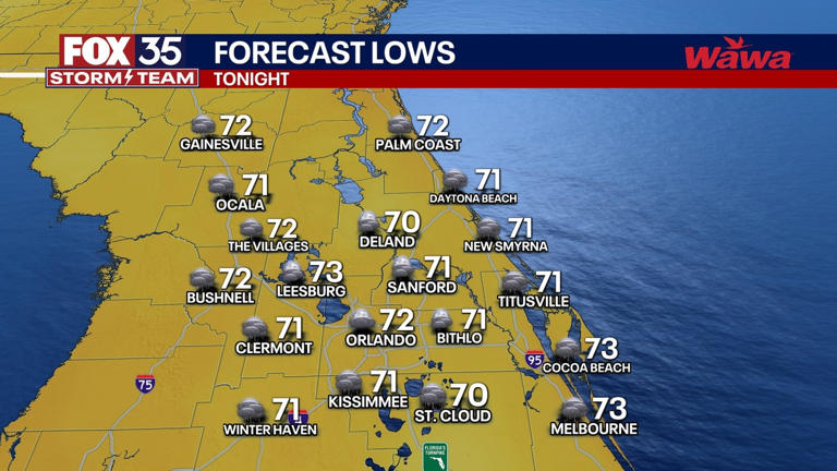 Orlando weather: Scattered storms Tuesday night, Saharan dust to reduce ...