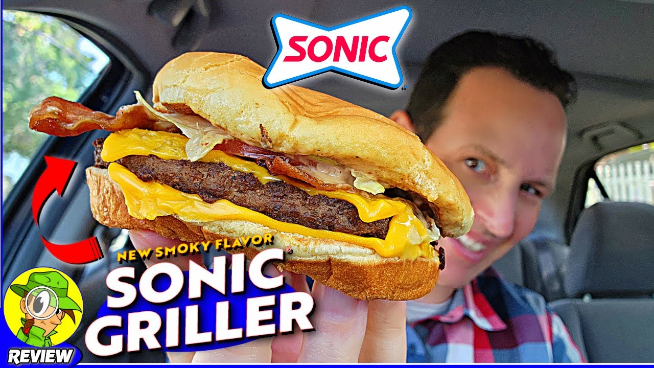 Sonic® Griller Cheeseburger Review
