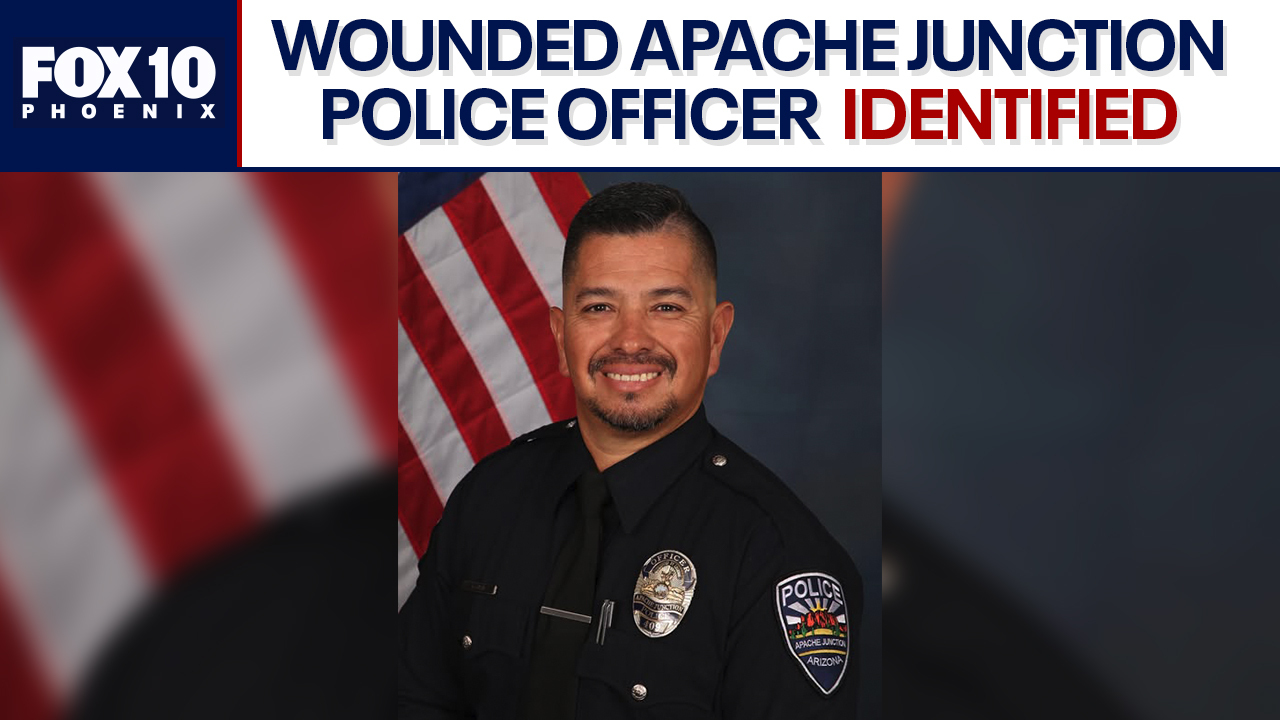 Apache Junction PD identifies officer hurt in shooting