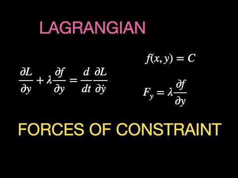 Lagrangian Mechanics; Using Lagrange Multipliers to Find Forces of Constraint