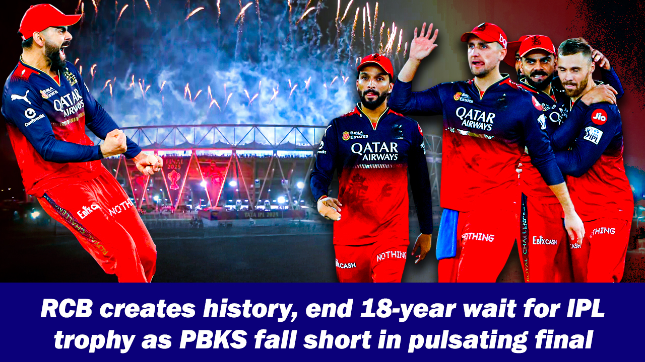 RCB creates history, end 18-year wait for IPL trophy as PBKS fall short ...