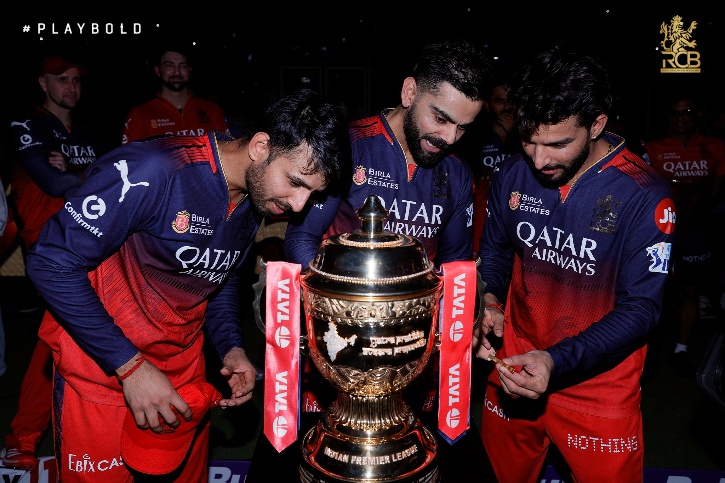 RCB lifts IPL trophy after 18 years; social media flooded with ...